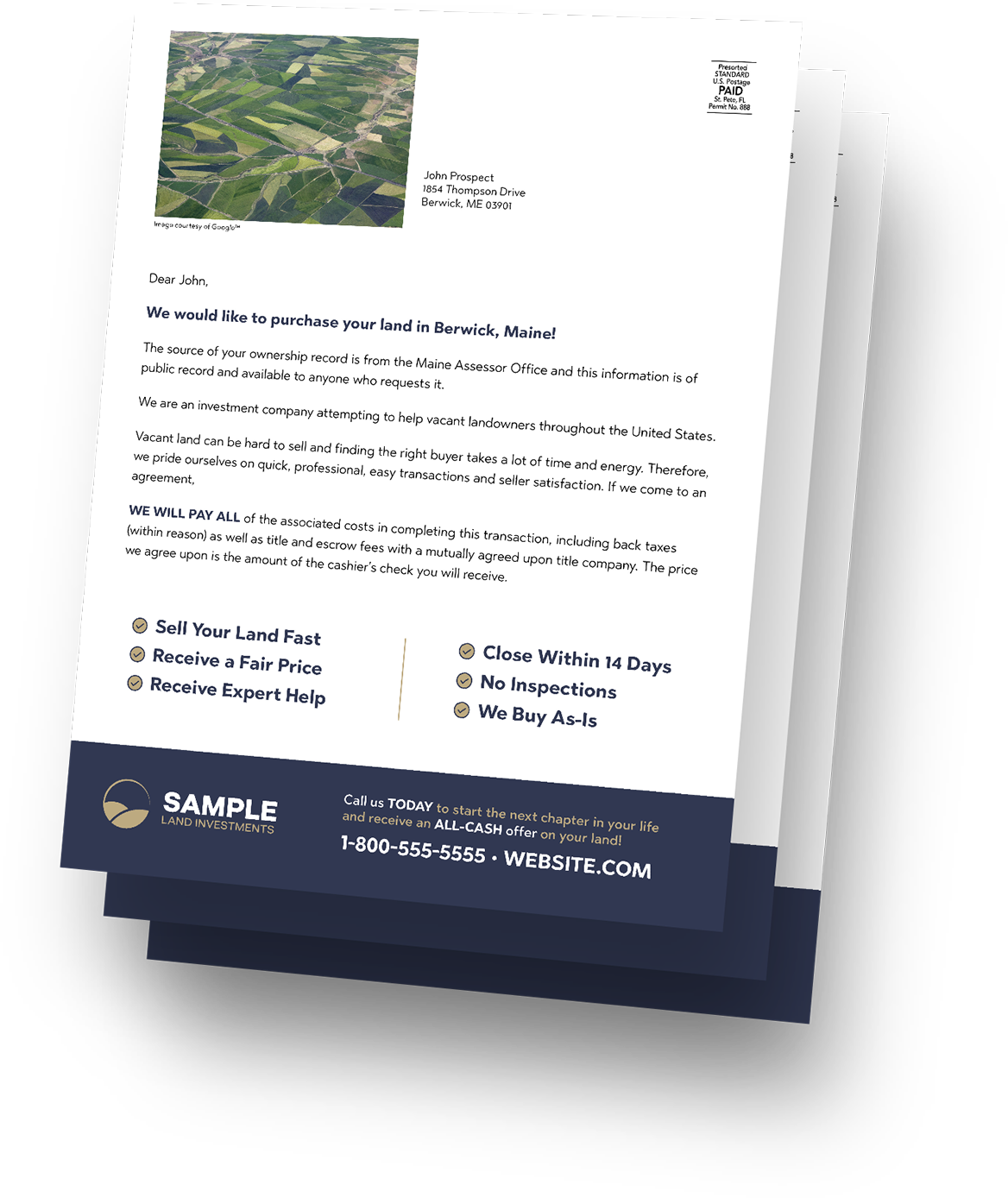 Sell More Land with Letter Mailers